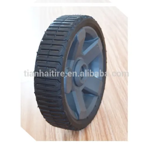 8x2 Inch Flat Free Rubber Wheel For Ridgid Generators, High Quality 8x2 ...