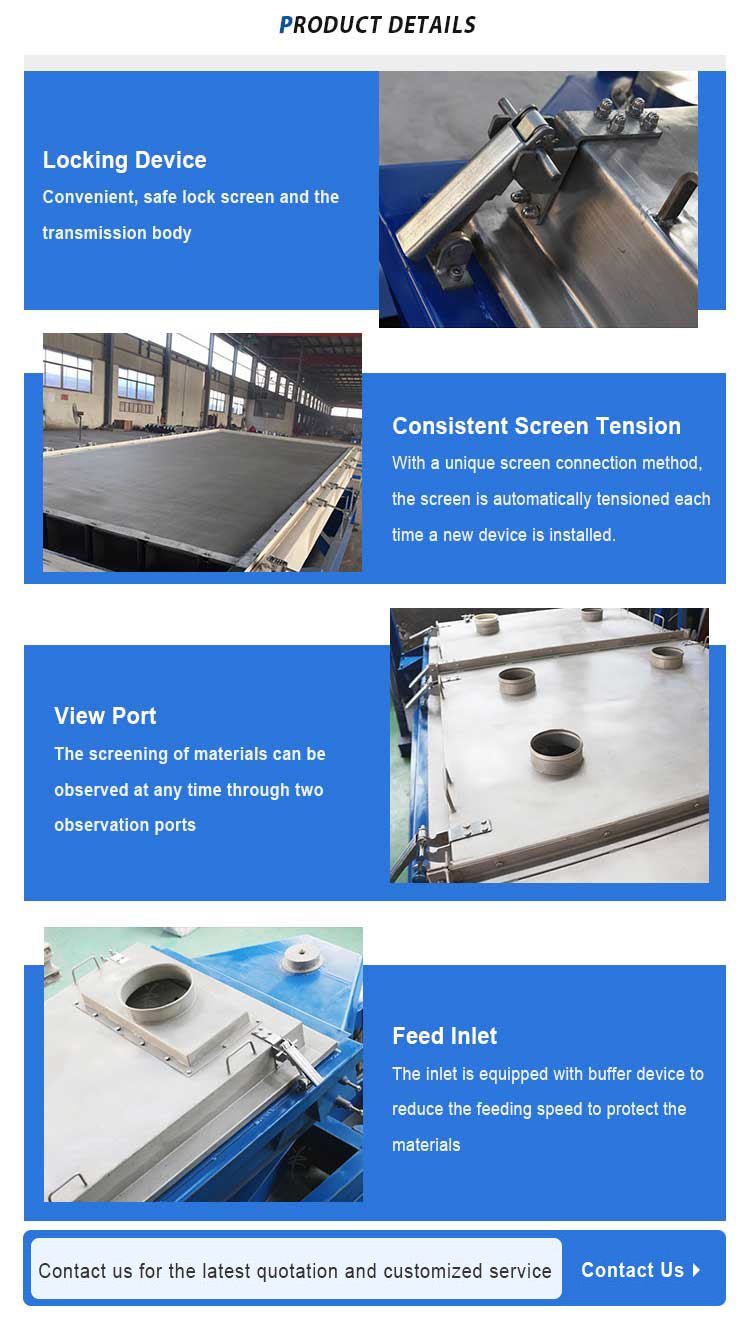 Rotex Gyratory Screeners For Carbon Steel - Sugar, Salt Screening (1-3 ...