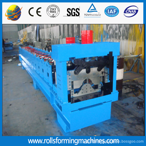 Roof Ridge Cap Tile Parts Roll Forming Machine, High Quality Roof Ridge ...