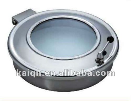 Sanitary Manhole Cover With Sight Glass, High Quality Sanitary Manhole ...