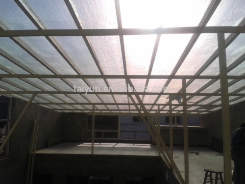 Fibre-reinforced Plastic (frp) Roofing Sheet For Sunshine Room, High ...