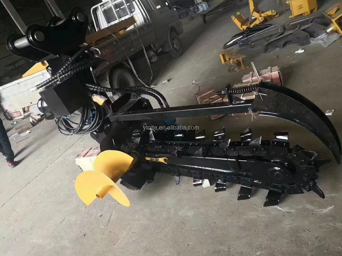 Chain Trencher Machine And Ditch Digger Machine: Efficient Solutions ...
