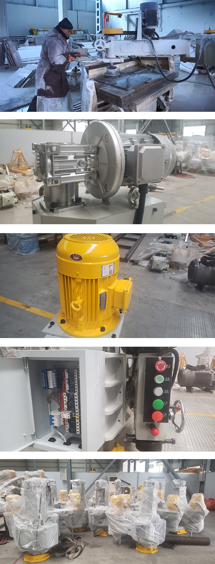 Ms3000 Manual Polishing Machine With Pneumatic Pressure For Marble And ...