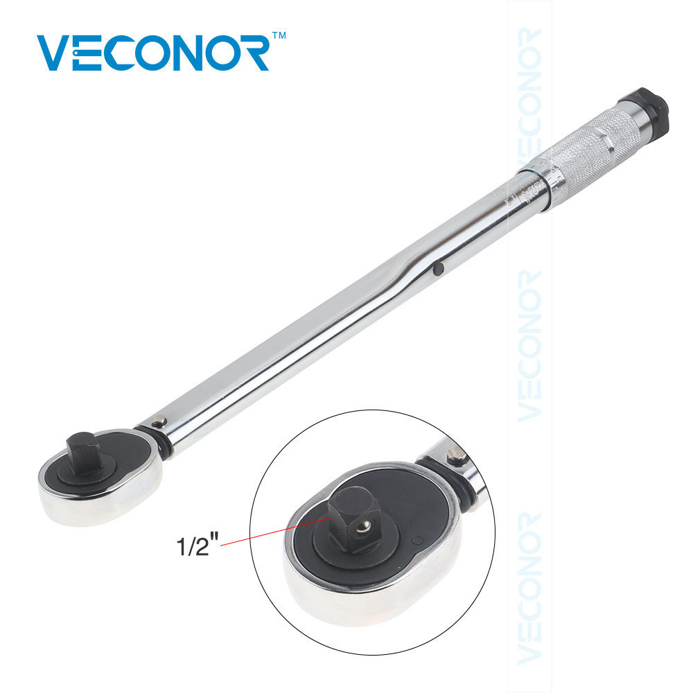 Torque Wrench Ratchet Socket Preset Adjustable Handle High Torque Hand ...