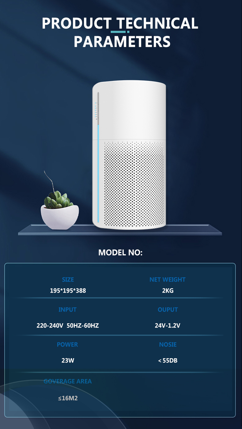 Ce Mini 홈 사용 공기 청정기 공기 청정기 의 고품질 Ce Mini 홈 사용 공기 청정기 공기 청정기