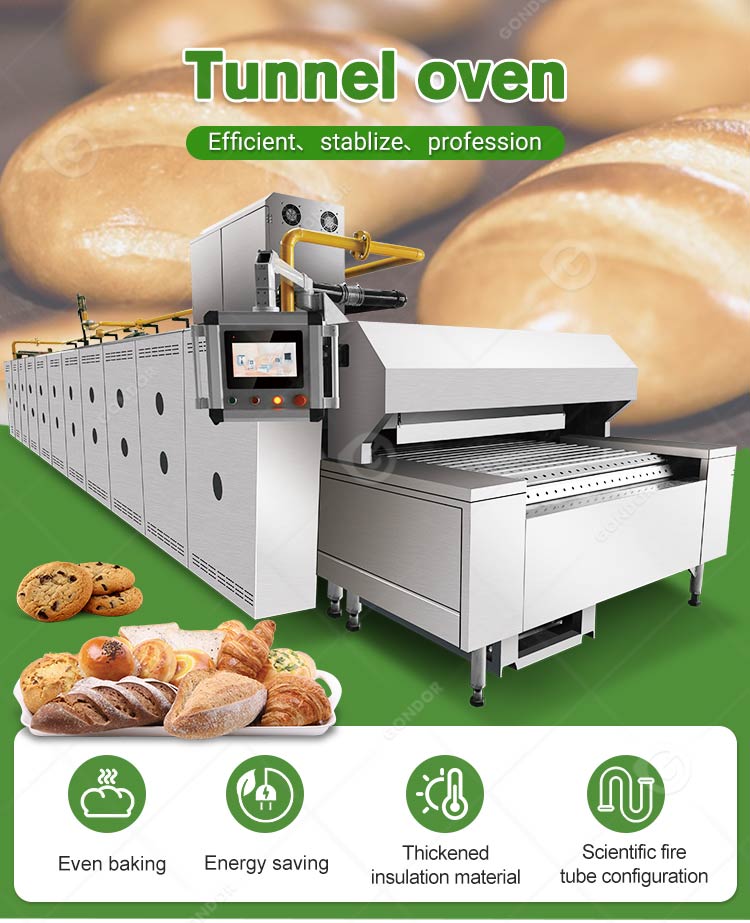 Continuous Tunnel Gas Oven Line For Industrial Sublimation Baking, High ...