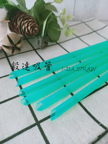 8mm Disposable Drinking Straw Fluorescent Green 21cm, High Quality 8mm ...