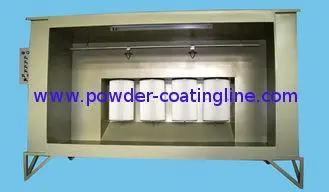 Fully Automated Open Face Powder Coating Spray Booth In Pow, High ...