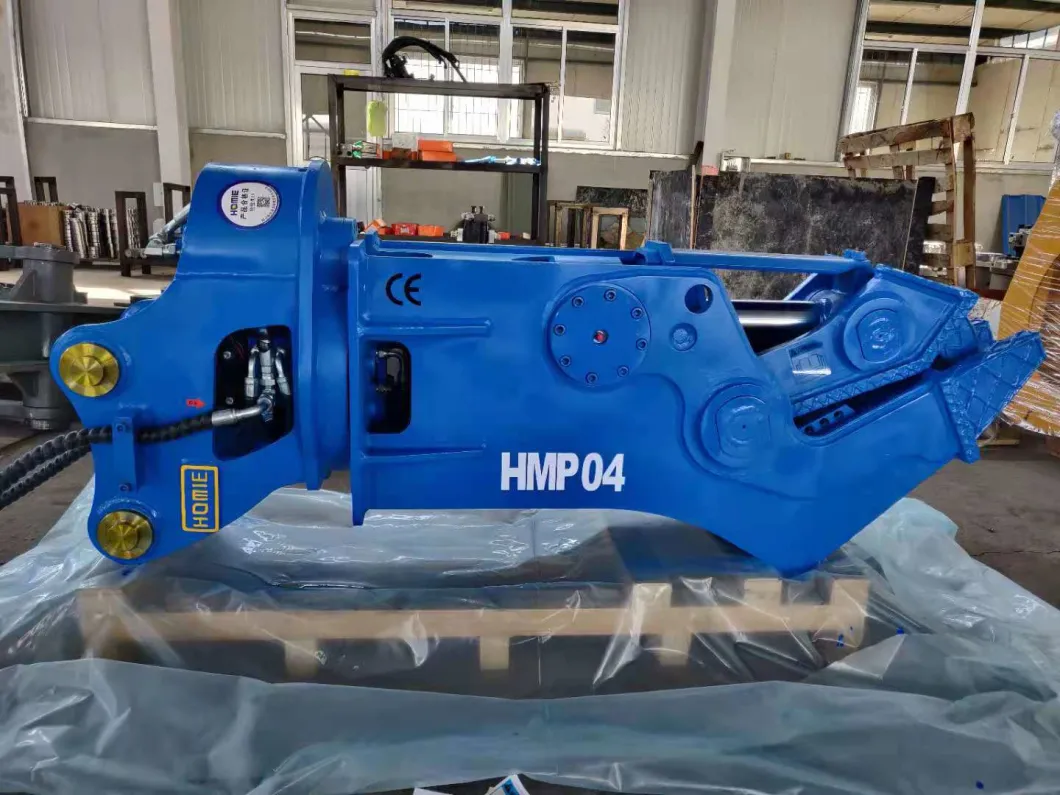 Mini Excavator Mounted Reinforced Hydraulic Pulveriser For Concrete ...