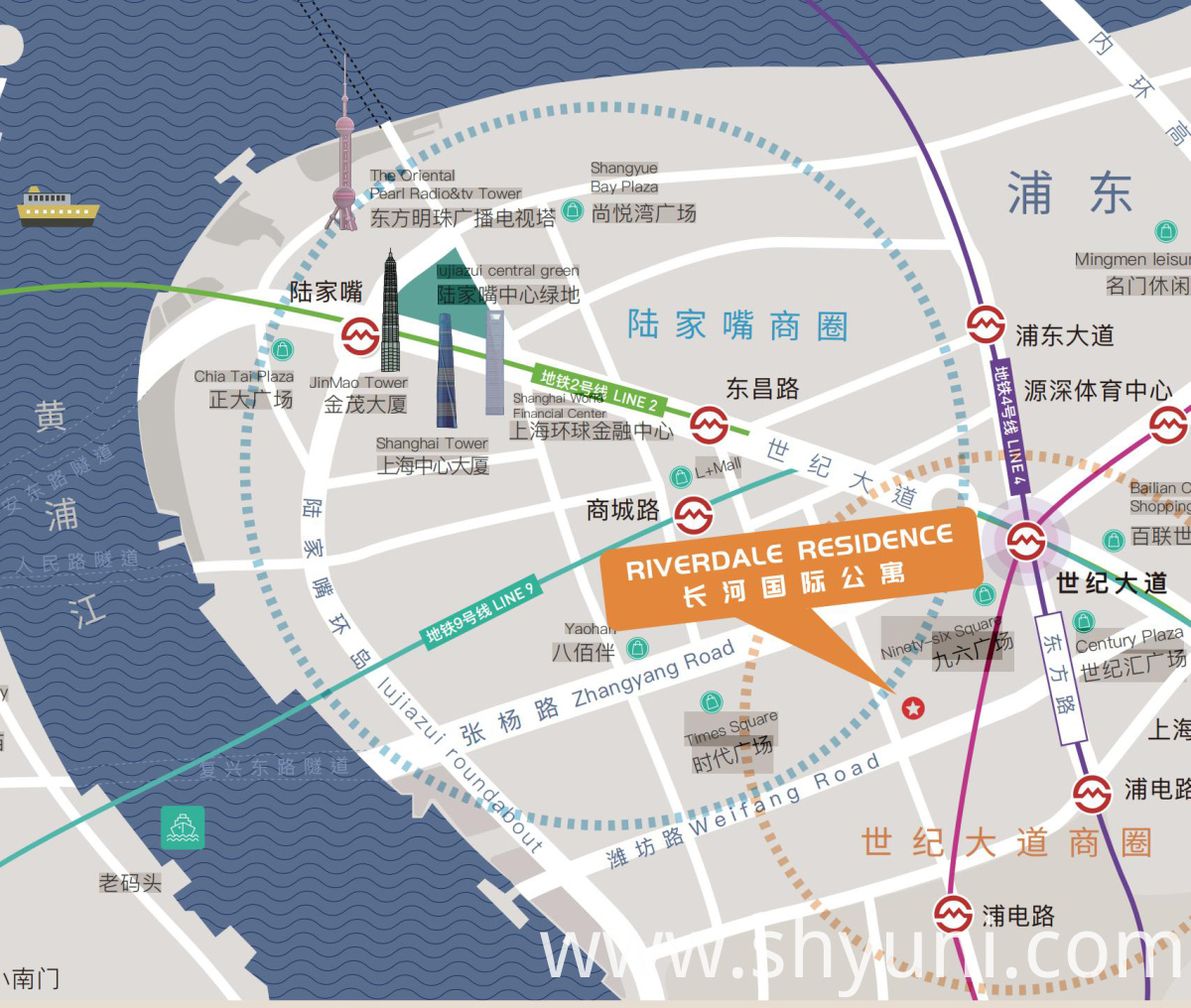High-end service apartment for rent in Shanghai Lujiazui China Manufacturer