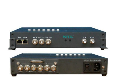 Digital Headend Qam Hd Encoder Modulator Cvbs Asi Rf For Video Audio ...