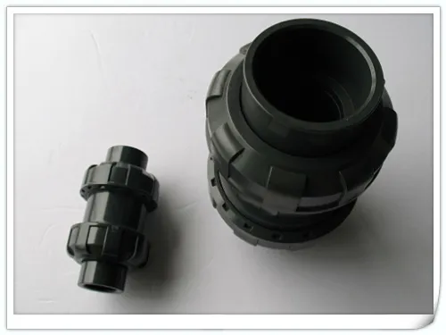 Pvc Double Union Check Valve/ Check Valve With Size Dn15 (1/2"), High ...