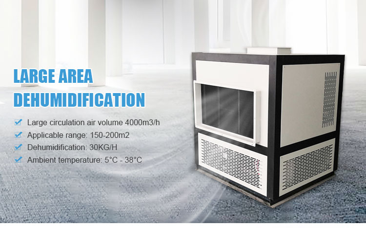 High Temperature Dehumidifier 30kg/h For Wood Drying, High Quality High ...