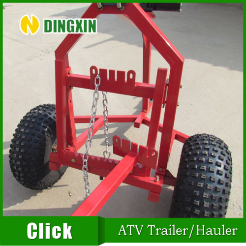 Forestry Equipment Atv Car Towable Trailer Hauler For Wood, High ...