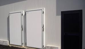Insulated 100mm Pu Sliding Door Clod Storage Room Sandwich Panel For ...
