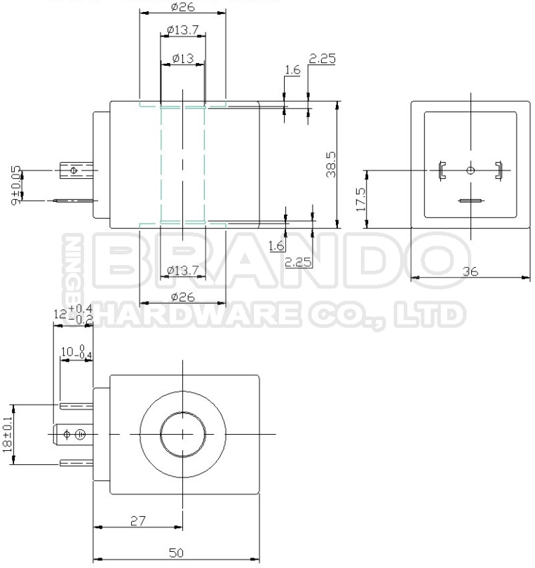 Rexroth Type Hydraulic Solenoid Coil R901083065 24V DC China Manufacturer