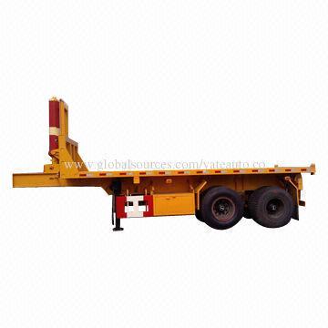 20ft Container Tipping Trailer, Hyva Front Lifting System, Sized 7.16 X ...