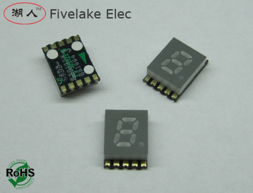 0.2 Inch Single Digit Smd 7 Segment Led Display (wh-s20123v-11), High ...