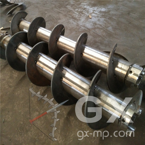 Auger Flight With Welded Spiral Blade, High Quality Auger Flight With ...