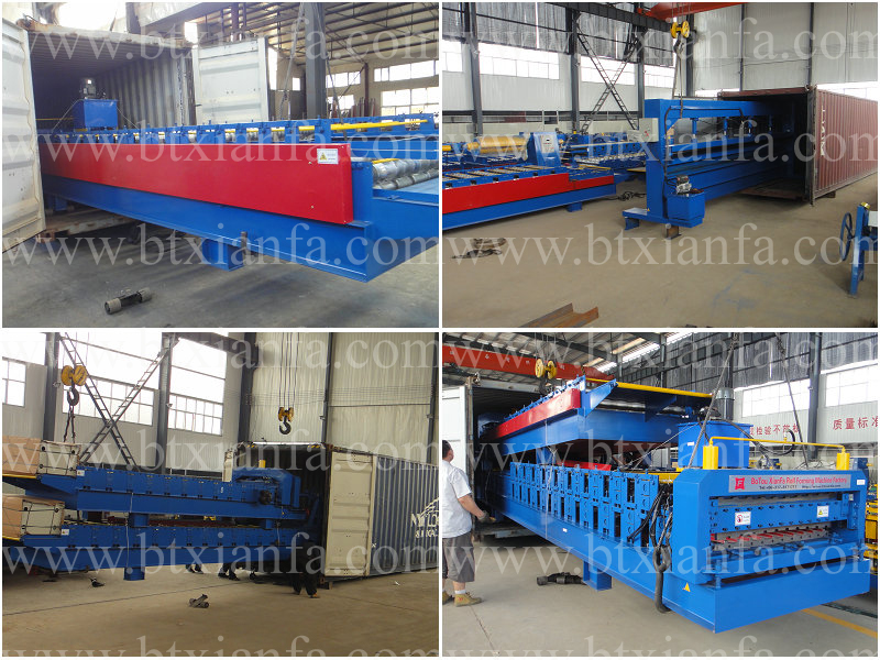 Galvanized Metal Roof Ridge Cap Roll Forming Machine, High Quality ...