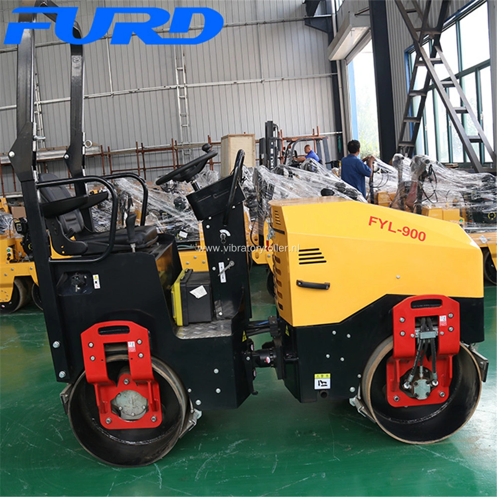 2 ton Smooth Steel Drum Roller Compactor