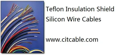 Teflon Insulation Shield Silicone Wire Cables, High Quality Teflon ...