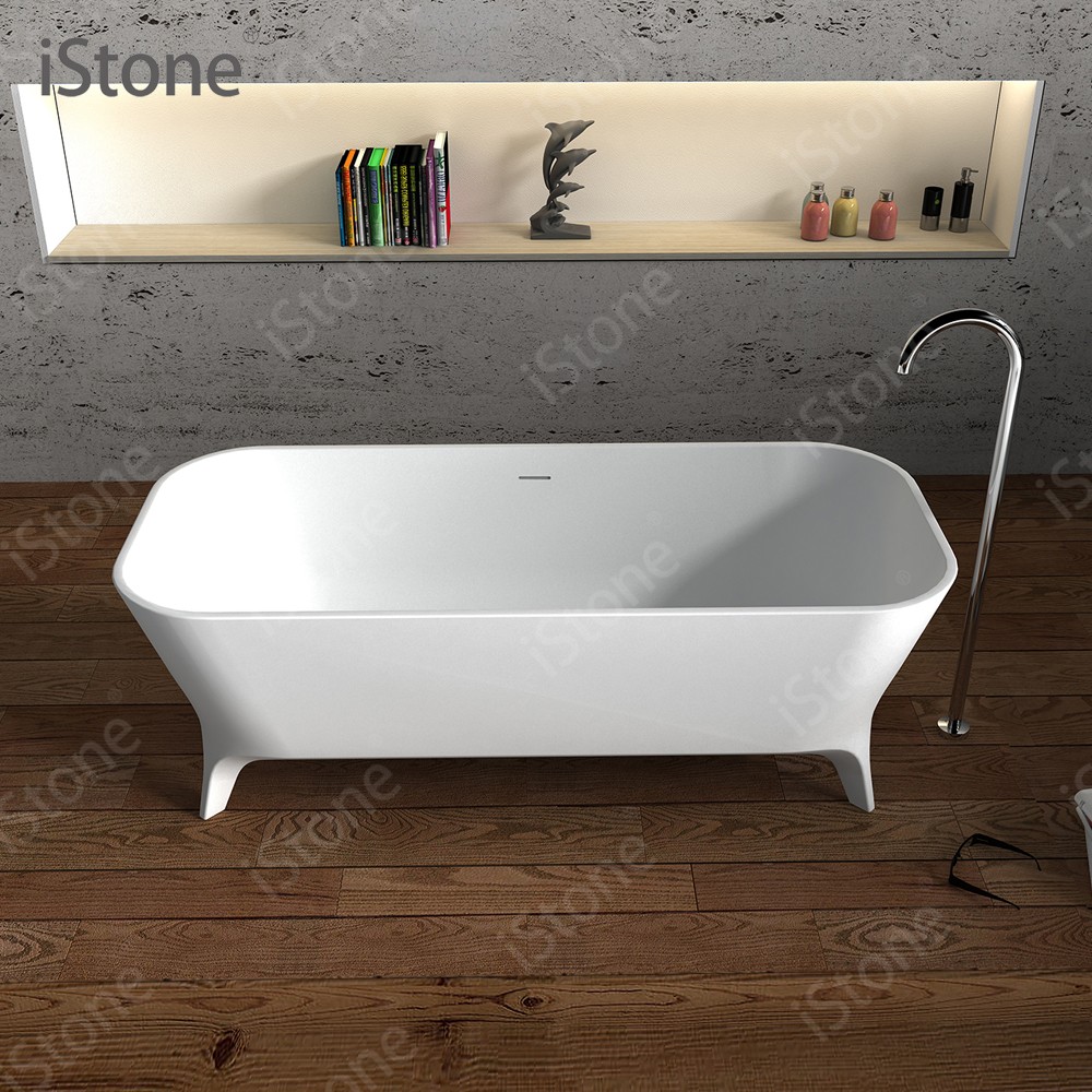 Pmma Solid Surface Composite Stone Freestanding Bath Tub Wd65115, High ...