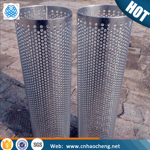 Stainless Steel Perforated Metal Filter Tube, High Quality Stainless ...