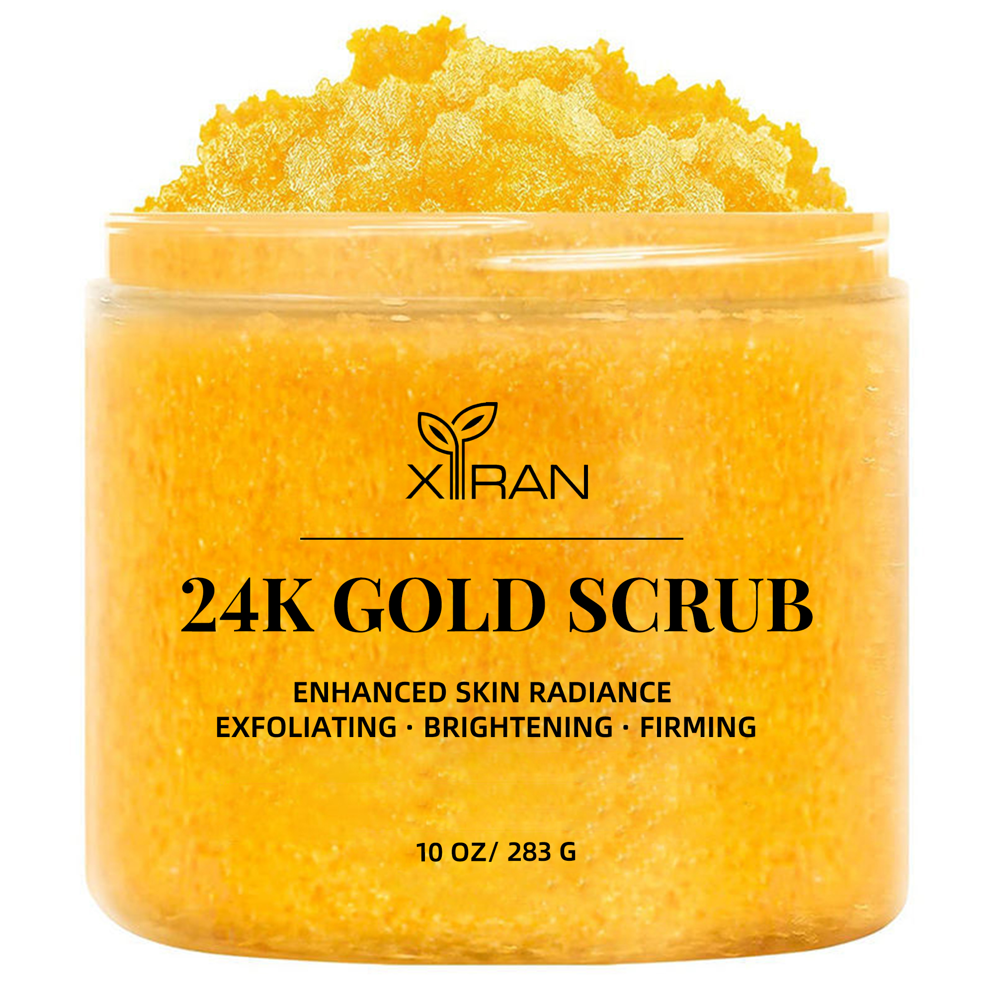 24k Anti-aging Pure Gold Kojic Acid Body Scrub For Natural Exfoliating ...