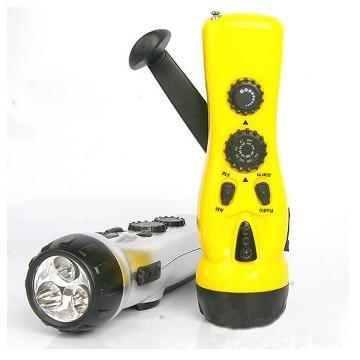 Crank Led Flashlight With Dynamo Am Radio, Bossgoo.com의 고품질 Crank Led ...