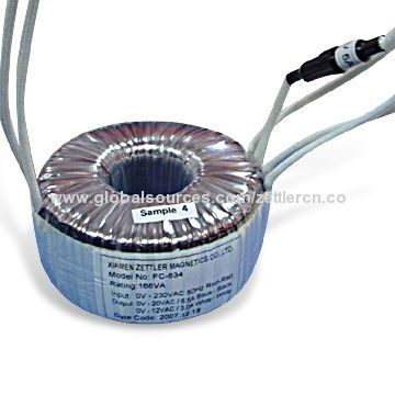 Toroidal Transformer With Rated Voltage Of 166v, High Quality Toroidal ...