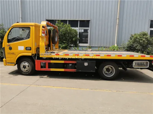 Sliding Platform Wrecker Flatbed Tow Truck, High Quality Sliding ...