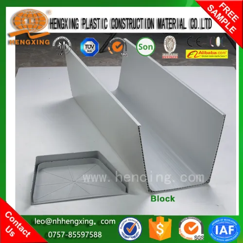 Pvc Rain Water Gutters Plastic Drainage System Pvc Gutter, High Quality ...