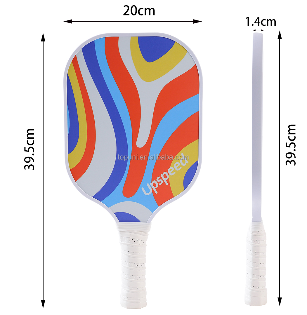 Usapa Certified Glass Fiber Pickleball Racket Set With Honeycomb Board ...