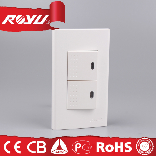 2 Gang 2 Way Switch, Multi Function 2 Way Switches, House Use Electric ...