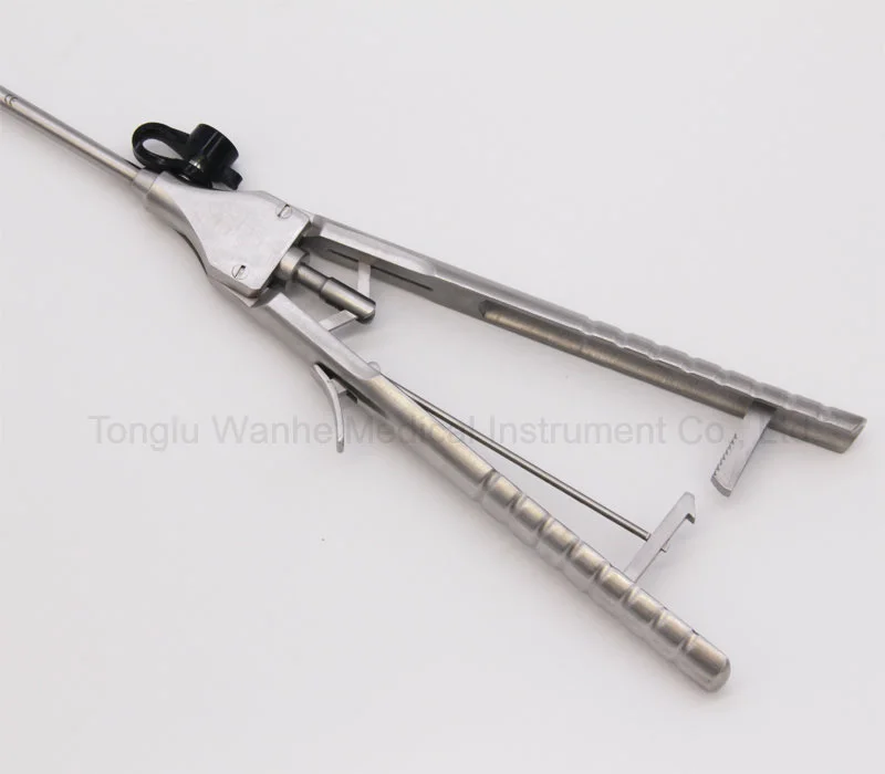 Laparoscopic Needle Holder V Type Handle Ratchet, High Quality ...
