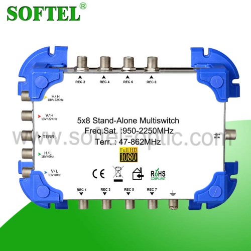 Four Satv Signals Switched Through 13/18v 5 In 4 Out Stand-alone ...