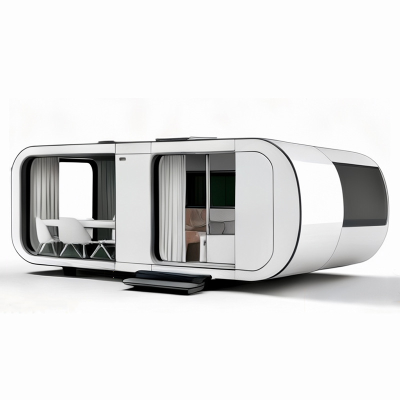 Modern Luxury Mobile Capsule Home: Prefab Outdoor Modular Cabin ...