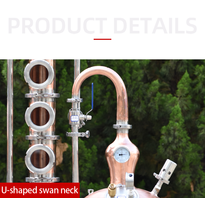 100l Automatic Alcohol Distiller For Wine And Other Beverages, High ...