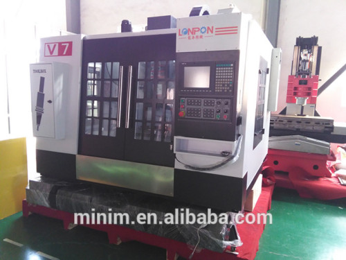 V7 Line Guide 3 Axis Cnc Vertical Milling Macine Center, High Quality ...