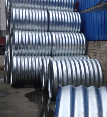 Large Diameter Road Culvert Metal Pipe, High Quality Large Diameter ...