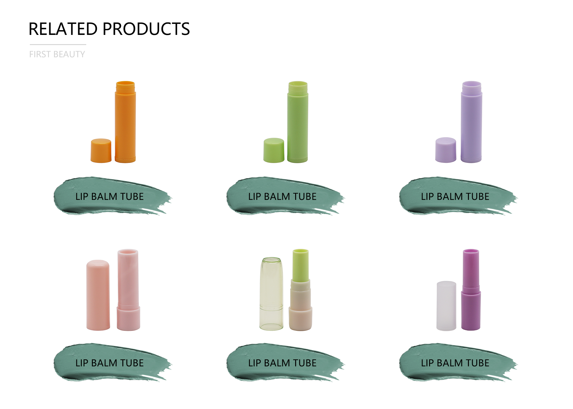 Round 5g Lip Balm Containers With Various Colors, High Quality Round 5g ...