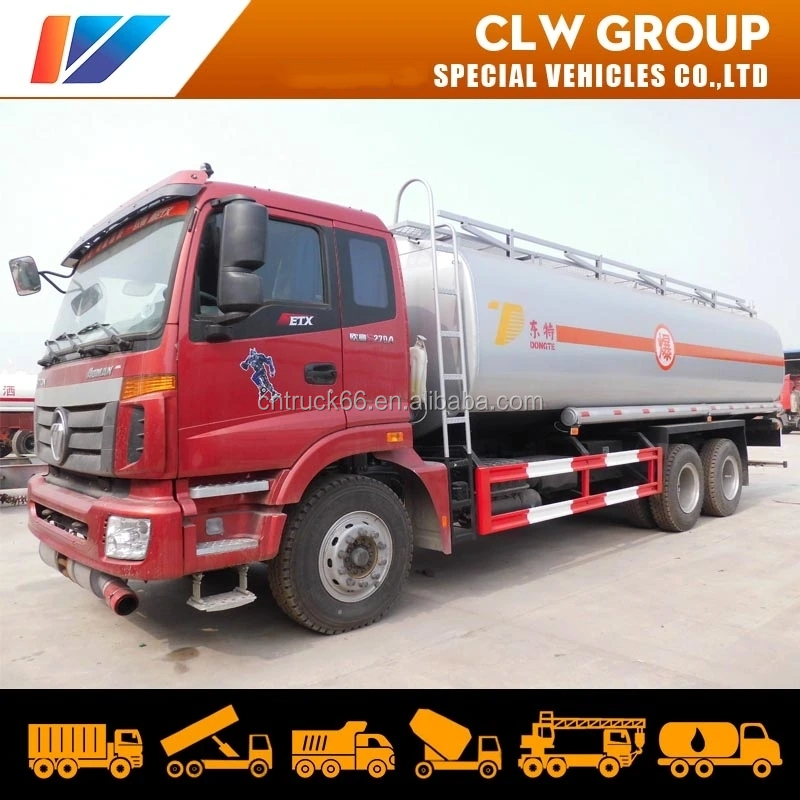 Foton 18000 Liters Fuel Oil Tanker Truck With Api Standard System 6*4 ...