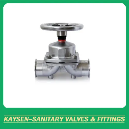Sanitary Diaphragm Valves Ss Handwheel Clamp End, High Quality Sanitary ...