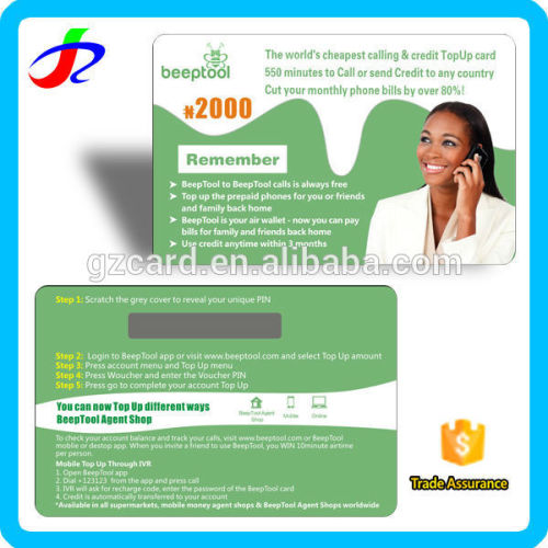 Scratch Calling Card Printing For Mobile Phones, High Quality Scratch ...