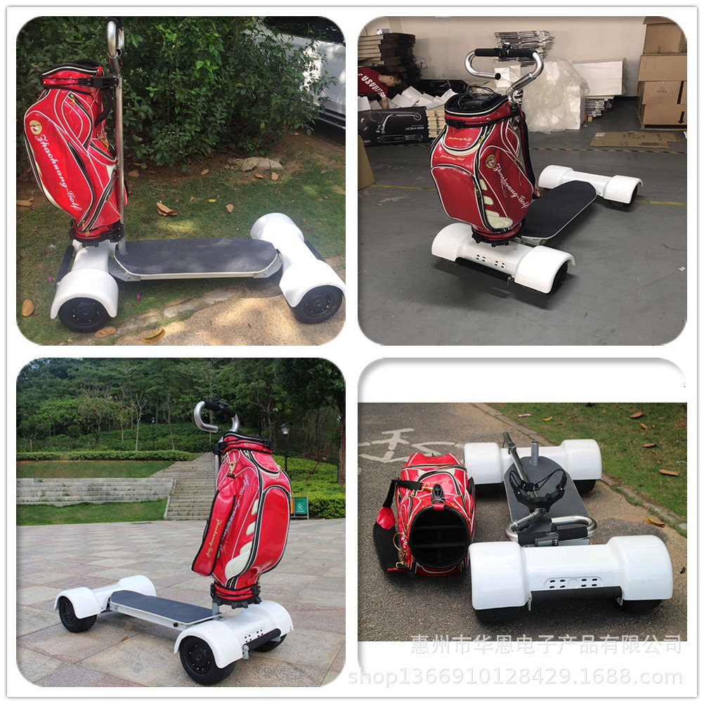 Four-wheel Balance Cart Golf Cart Electric Golf Trolley, High Quality ...