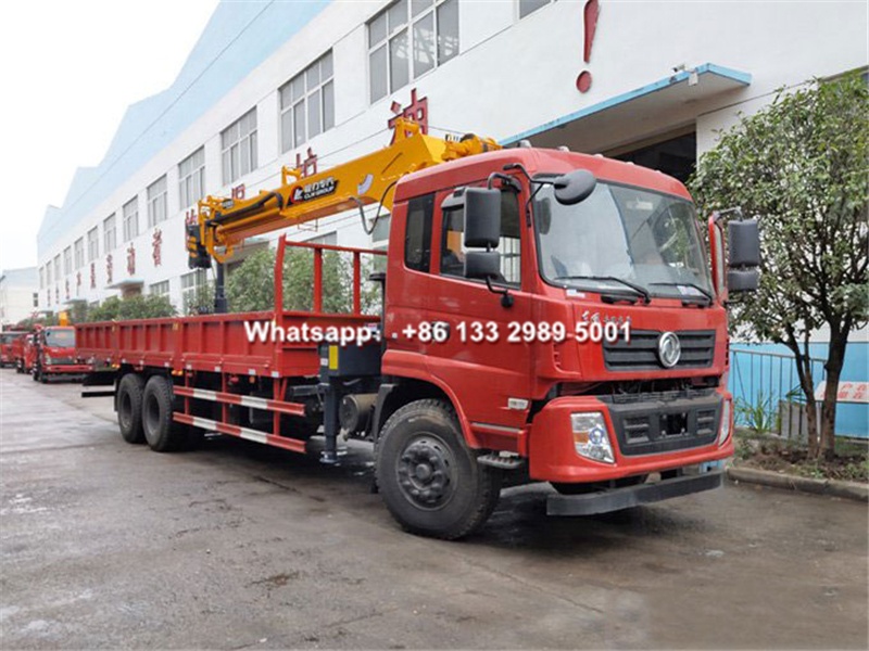 10 Ton Dongfeng Truck Mounted Hoist Crane Drilling Machine Price In ...