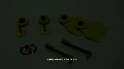 Reflective Livestock Uhf Rfid Cow Animal Ear Tag, High Quality ...
