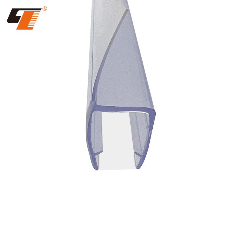 High Quality Pvc Frameless Sliding Door Accessories: H-type Waterproof ...