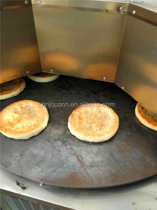 Rotary Pancake Gas Oven: Indian Naan And Russian Pita Bread Making ...